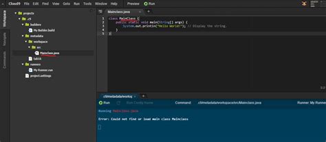 java error could not find or load main class mainclass stack overflow