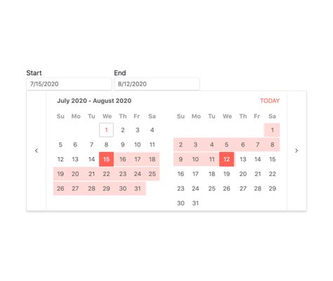 angular daterange component kendo ui for angular