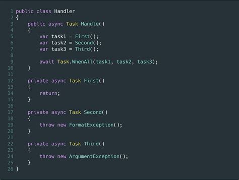 how to unwrap an aggregateexception thrown by aws lambda bitcoin insider