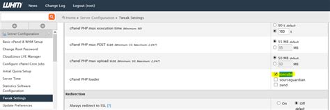 configure cpanel and whm with complete security and tweaking