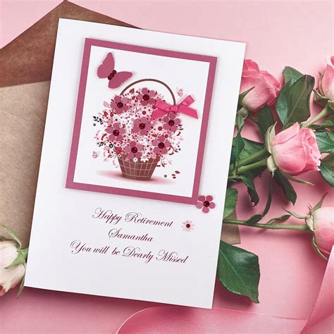 Handmade Retirement Cards