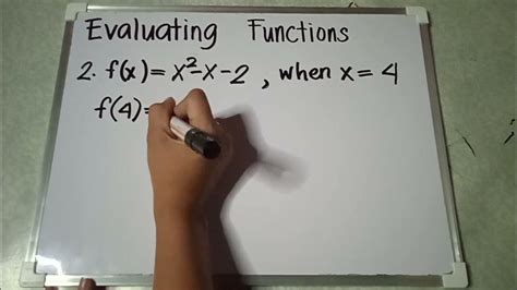 How To Evaluate Functions Evaluating Functions Youtube