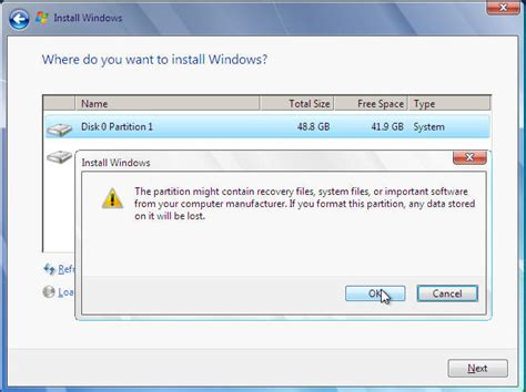 Reinstall And Format Of Windows 7 Ultimate