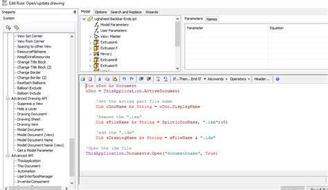 solved i want to open drawing using ilogic rule with a button in the