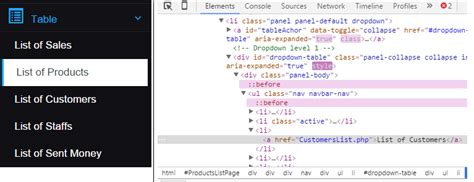 javascript how to make a dropdown menu expanded whenever its nested