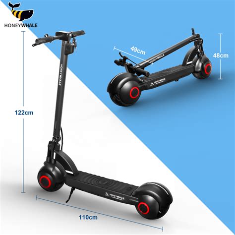 Scooter Eléctrico Honey Whale E9 Pro Negro Honey Whale
