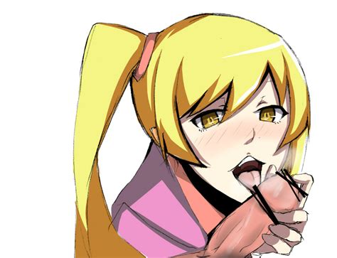 Rule 34 Bakemonogatari Fellatio Female Kiss Shot Acerola Orion Heart