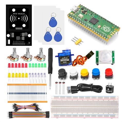 raspberry pi pico python hardware programming learning kit