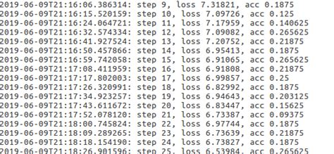 save python print message into file when training model on