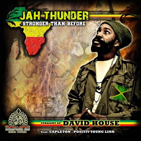 Reggae Roots Dancehall Hip Hop Jah Thunder Stronger Than