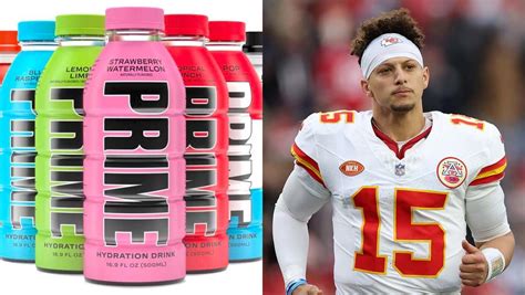 Logan Pauls Prime Beverage Brand Signs Up Nfl Star Patrick Mahomes