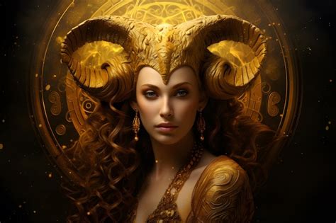 Premium Ai Image Ambitious Elegance Capricorn Zodiac Women Unveiled