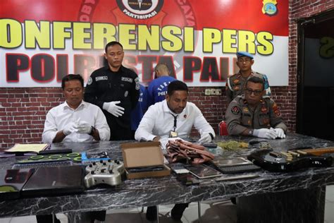 Polresta Palu Tangkap 2 Tersangka Kusus Pencurian Dan Kekerasan Bulletin