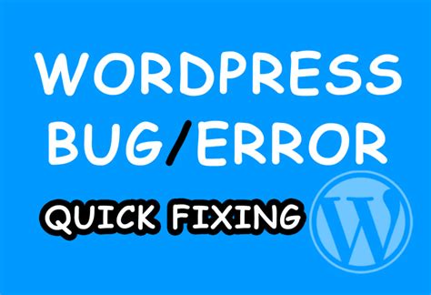 fix wordpress issues fix wordpress errors or bugs quickly by pakwebzone