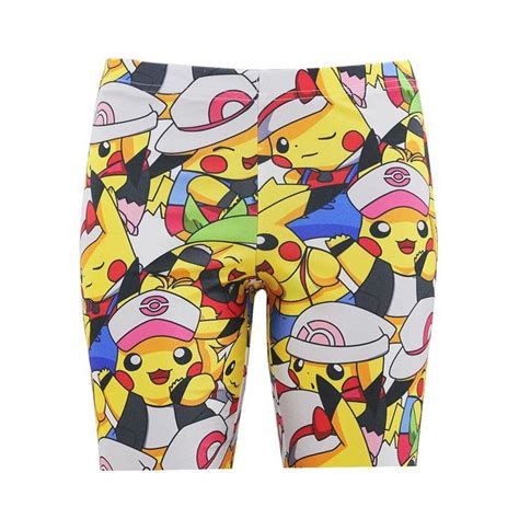 Pokemon Go Designs Gray Female Leggings Womens Stretch Pokemon