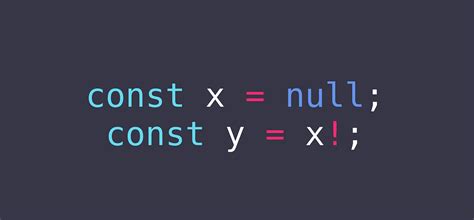 a note on typescript non null assertion operator by tar viturawong