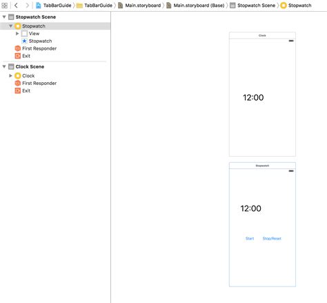 tab bar controller guide codepath ios cliffnotes