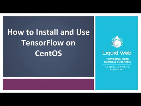 tensorflow on centos how to install and use reason town