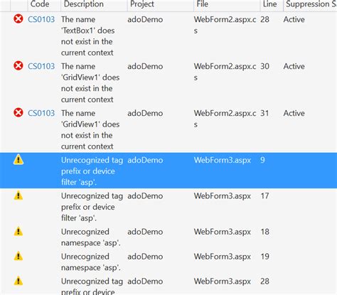 c there were errors building the project stack overflow