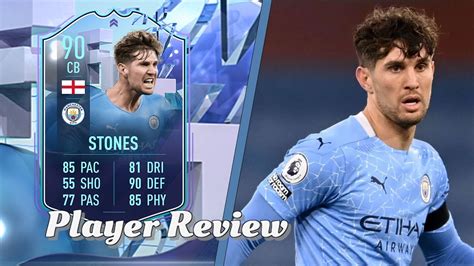 Best English Cb 😱 John Stones Fantasy Fut Player Review 90 Rated
