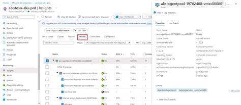 使用容器深入解析監視 kubernetes azure monitor microsoft learn