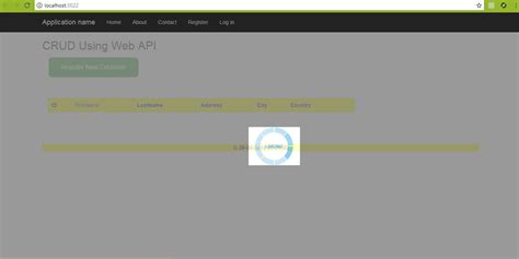crud using asp web api in mvc part ten
