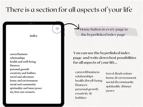 Printable Best Case Scenario Workbook Digital Manifestation Etsy