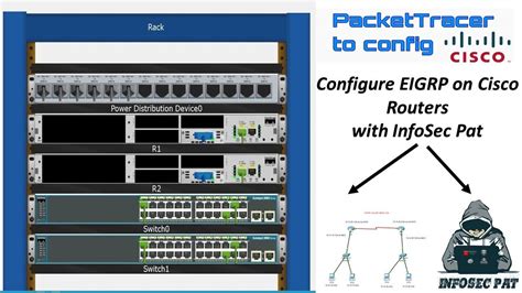 how to configure eigrp routing protocol in cisco packet
