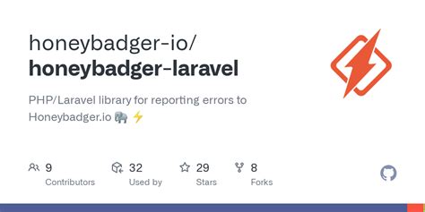 github honeybadger io honeybadger laravel php laravel library for