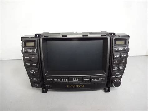 【やや傷や汚れあり】 030 トヨタ クラウンアスリート Grs182 純正 マルチモニター 86111 30320の落札情報詳細