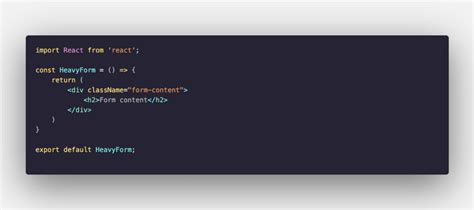 lazy loading react components with dynamic imports and intersection