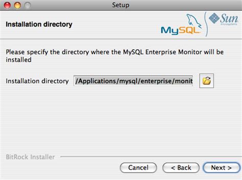 chapter 5 mysql enterprise monitor installation reference