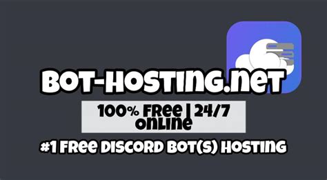 Bot • 24 7 • Free Host For Discord Bots