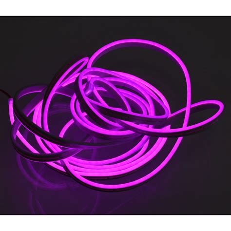 Banda Led Flexibil Mov 12v Lumina Neon 5m Roelectro