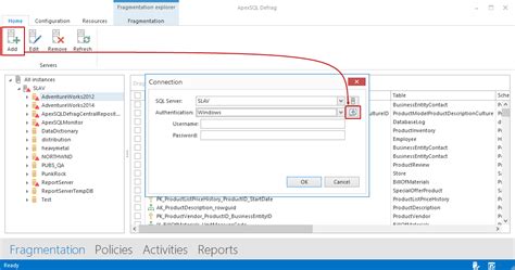how to use encrypted connections to sql server within apexsql tools