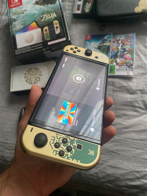 Nintendo Switch Oled Zelda Totk Edition Aukro