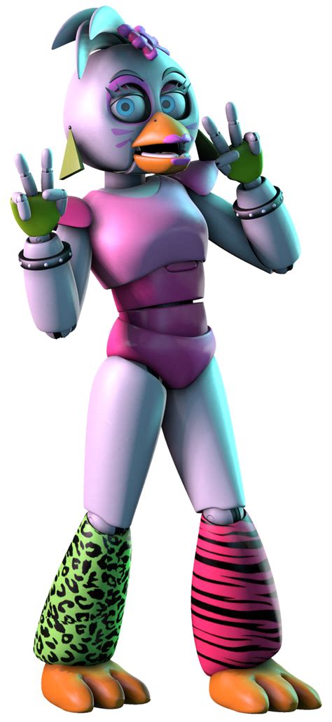 Blender Fnaf Glamrock Toy Chica By Inkbennie On Deviantart In 2022