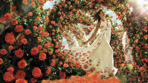 Wallpaper 1920x1080 Px Art Cg Digital Fashion Females Flowers