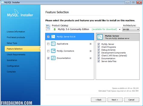 run mysql server as a windows service with firedaemon pro