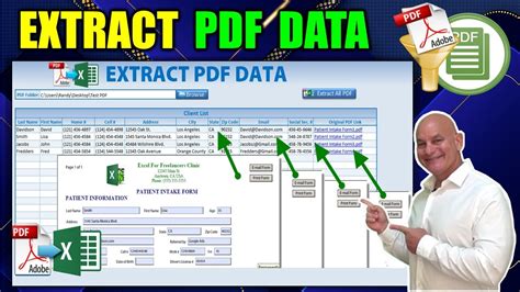 vba code to extract data from pdf to excel