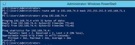 how to add static route windows command line powershell wachid web id