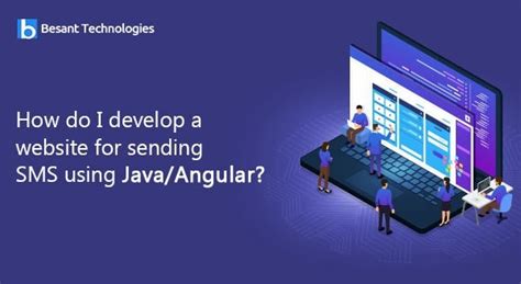 how do i develop a website for sending sms using java angular