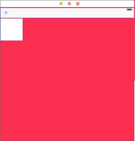 ios add uitoolbar to uicollectionview header stack