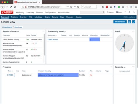 zabbix as an appliance monitoring your filemaker server