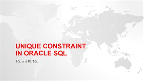 query to find unique constraints on a table in oracle