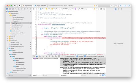 aws datastore the app is not working as and when steps followed from