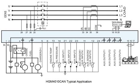smartgen hgm4010can generator controller 8 languages