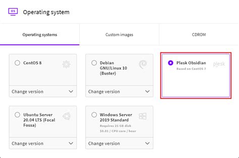 installing plesk on upcloud plesk obsidian documentation