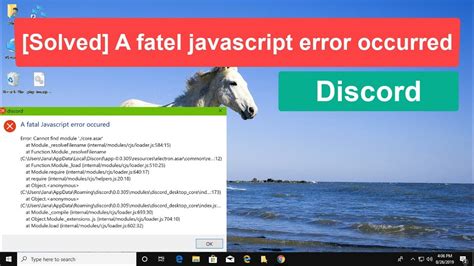24 a fatal javascript error discord javascript overflow