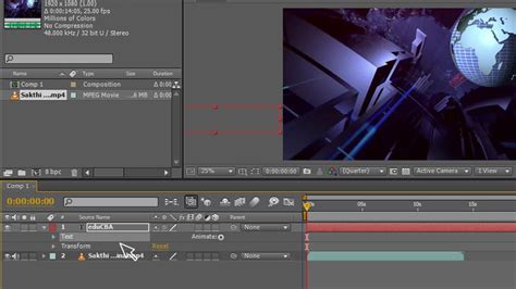 adding keyframes in after effects using mask animation